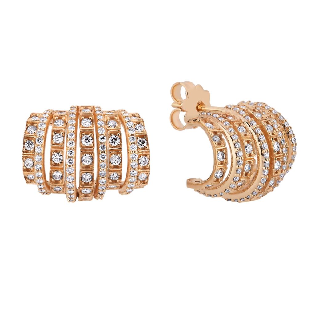 Belinda Diamond Earrings - Celebrity Jewellers